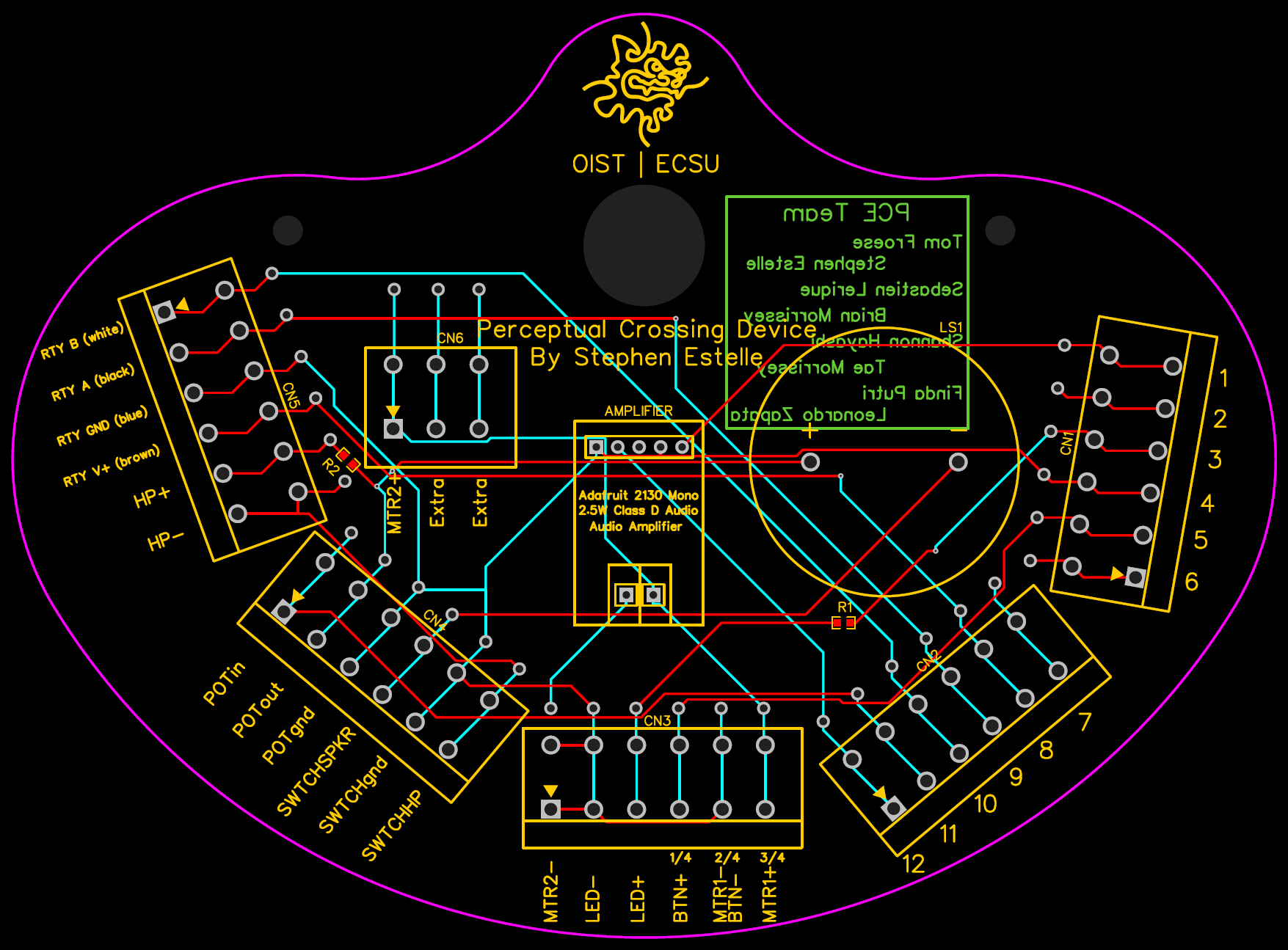 PCD PCB Schematics | Okinawa Institute of Science and Technology OIST
